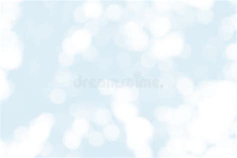 Abstract Blur Light Blue Background With Soft Shimmer For Display