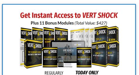 Vert Shock Pdf Free Download Access Workouts And Jump Program