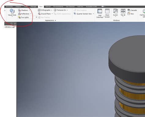 Visual Styles Overriding Appearance Autodesk Community