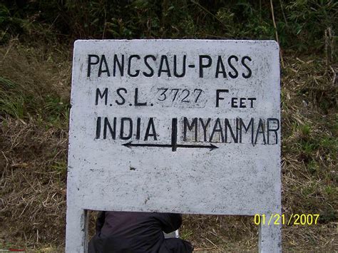Guwahati To Burma Stillwell Road Pangsau Pass Team Bhp