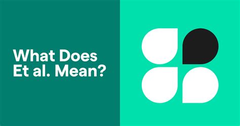 Et Al Definition Usage And Examples Grammarly