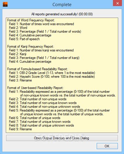 Cbs Japanese Text Analysis Tool Download Softpedia