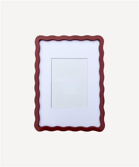 Brick Red A4 Wiggle Frame Alma Frames