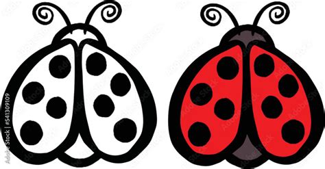 Ladybird Or Ladybug Lady Bug Logo Design Collection As Illustration