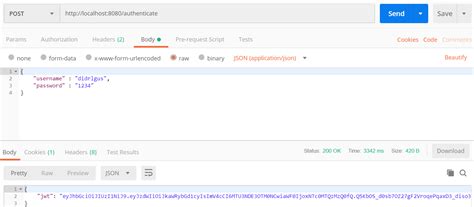 github didrlgus spring security jwt jwt를 이용한 토큰기반 인증처리 연습