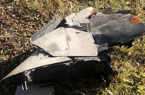 Зявилося фото уламків дрона який збили на Київщині