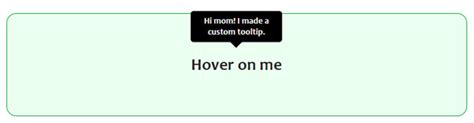 How To Create A Mouse Hover HTML Tooltip Text