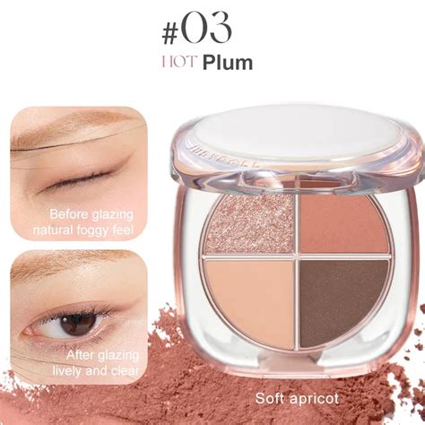 Judydoll Glazed Beauty 4 Shades Eyeshadow Palette Judydoll Joy Group