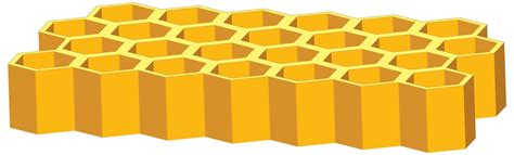 벌집 구조 터 일러스트레이션 무료 벡터