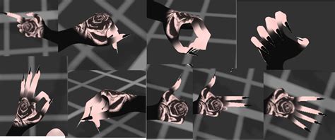 25 Hand Gestures Avatar Vrchat By Kireneko Jinxxy
