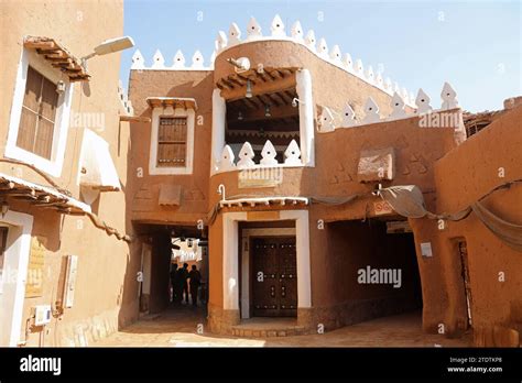 Traditional Najdi Mudbrick Architecture At Ushaiger Heritage Village In