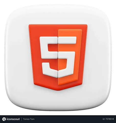 Free Html 3d Icon Free Download Logos 3d Icons Iconscout