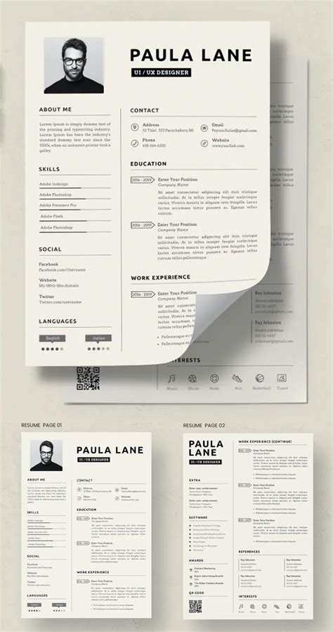 Most Popular Resume Templates 30 Best Resumes Artofit