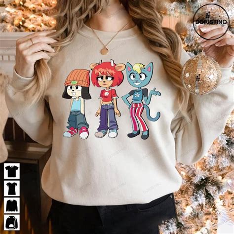 Parappa The Rapper Lammy And Katy Kat Game Awesome Shirts