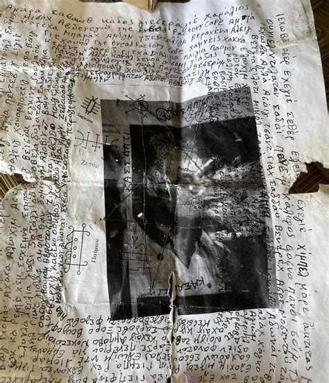 Unknown Language English Found This Tucked Near A Headstone At The