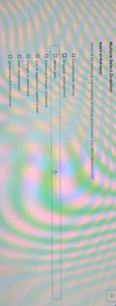Solved Multiple Select Questionselect All That Applywhich Of