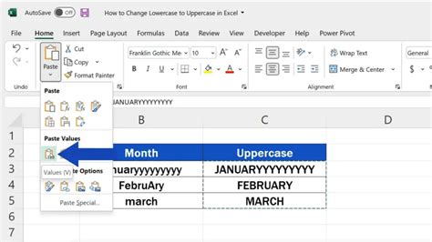 How To Change Lowercase To Uppercase In Excel