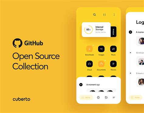user interaction and web interfaces design behance