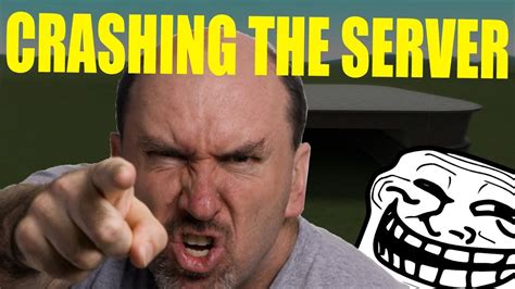CRASHING A GMOD SERVER Gmod Trolling YouTube