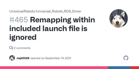 remapping within included launch file is ignored · issue 465