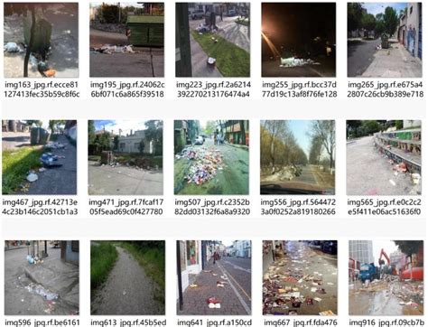 【数据集】【yolo】【目标检测】道路垃圾识别数据集 8805 张，垃圾堆放识别数据集，道路垃圾识别毕业设计，yolo垃圾识别算法实战训练教程