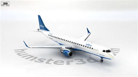 360 View Of Embraer E190 3d Model 3dmodels Store