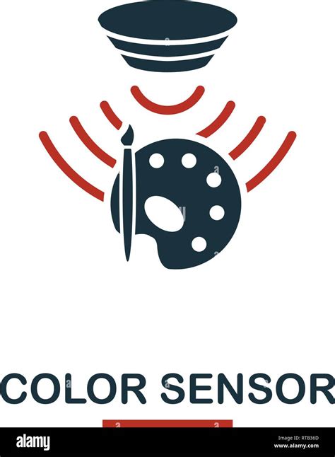 Color Sensor Icon From Sensors Icons Collection Creative Two Colors