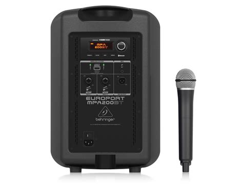 BEHRINGER Europort MPA200BT Portable PA System - Oxygen Music