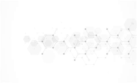 Premium Vector Abstract Hexagonal Background Molecular Structure And Genetic Engineering