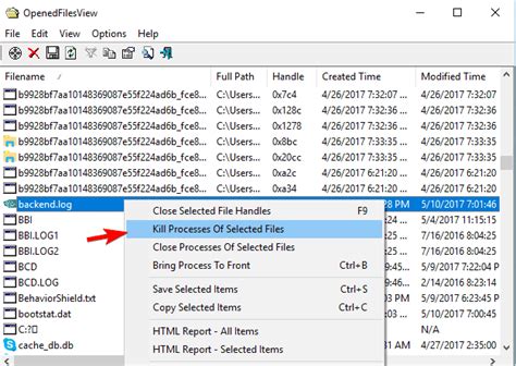 File In Use Error On Windows Fix
