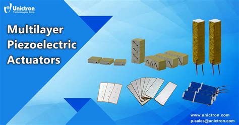 Multilayer Piezoelectric Actuators Unictron
