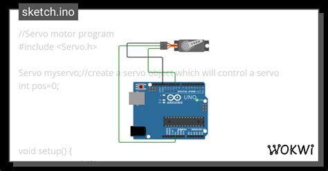 Servo Wokwi Esp32 Stm32 Arduino Simulator