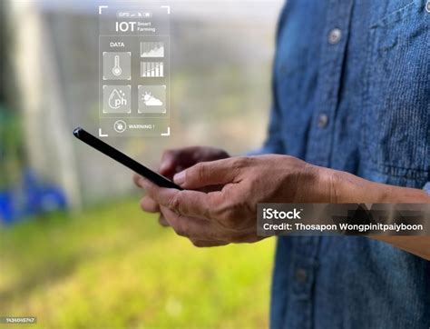 Farming Iot Smart Farming Ai Farming Smart Digital Agriculture Technology By Futuristic Sensor