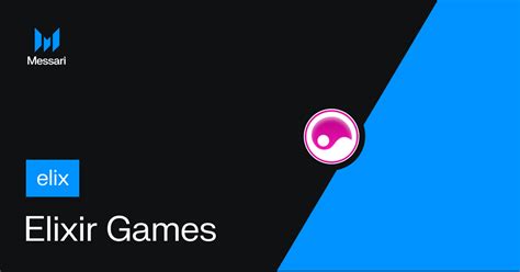 Elixir Games Price Elix To Usd Research News And Fundraising Messari