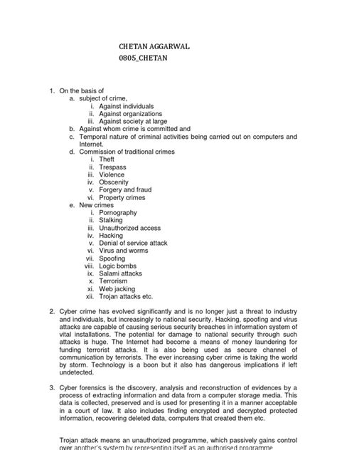 Cyber Crimes Assignment Pdf Cybercrime Computer Security