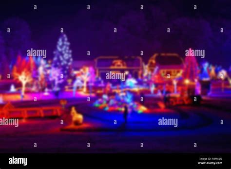 Christmas Snow Trees Night Lights Hi Res Stock Photography And Images Alamy