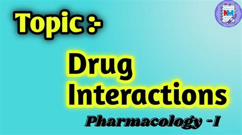 Drugs Interaction