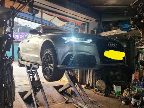 서울 동대문구 장안동 아우디 A6 배기 마후라수리 마후라 머플러 소음기 수입차 자바라 주름관 벨로우즈 플랙시블 용접 알곤용접 장안평 장한평 마후라전문점 세신마후라 네이버 블로그
