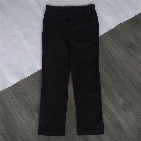 Jual Chino Pants Uniqlo Black 28 29 Shopee Indonesia