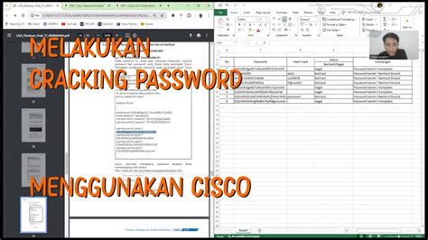 Tugas 1 Keamanan Jaringan Cracking Password Youtube