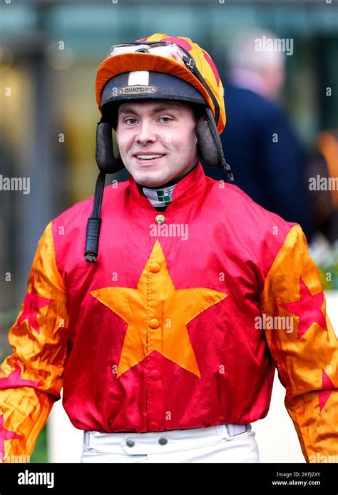 Jonjo Oneill Jr Jockey On November Racing Weekend Friday At Ascot Racecourse Picture Date