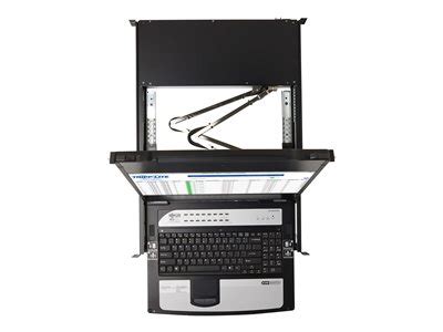 Tripp Lite DisplayPort KVM Console Switch Port In LCD Dual Rail URM KVM Console Full HD