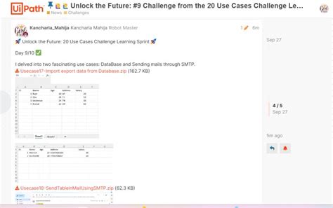 mahija cherry blossom on linkedin rpa uipath learningleague