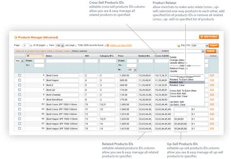 Advanced Product Grid Iksanika Magento Extensions