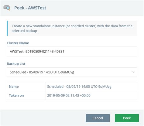 Postgresql Peek At Backupselective Restores