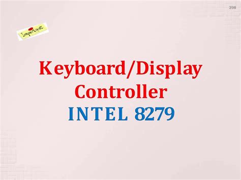 Keyboarddisplay Controller Intel 8279pptx Operating Systems Computer Software And Applications