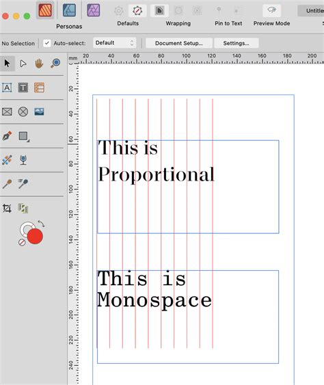 Are There Any Settings In Publisher To Force Proportional Font Into