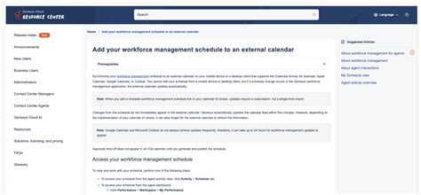 Genesys Cloud Resource Center Moves To A New Url With Navigation And Accessibility Improvements