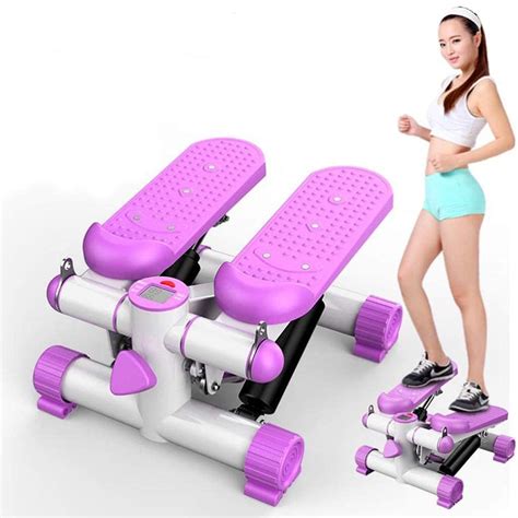 Mini Stepper Swing Stepper Fitness Exercise Machine Mini Stepper Legs With Resistance Bands Leg