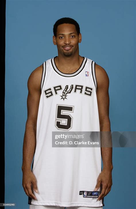 Robert Horry Of The San Antonio Spurs Poses For A Portrait During Nba